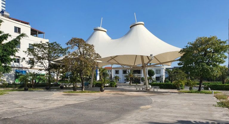 Mái Che Hình Chóp Nón - Thiết Kế Và Thi Công Mái Chóp Nón